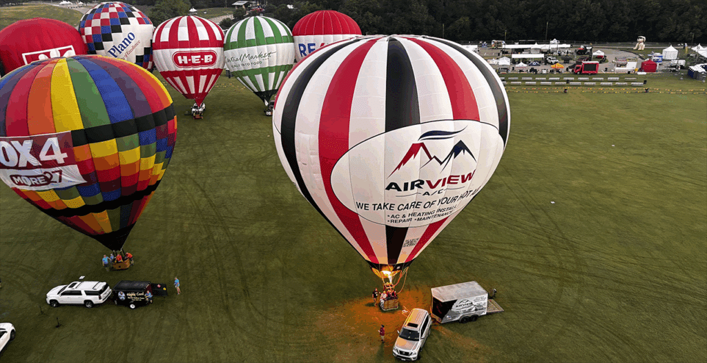 Hot Air Balloon Corporate Advertising - Rohr Balloons